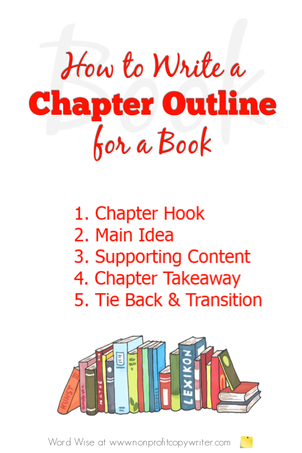 Create A Chapter Outline For Writing A Book Using This Template
