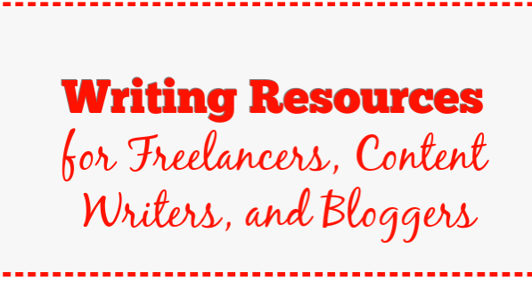 Writing Resources for Freelancers, Content Writers, Bloggers